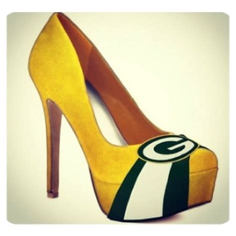 Packers Heels Nfl Football Packers Shoes Heels Green Bay Packers Shoes Green Bay