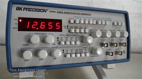 Bk Precision 4040a 20 Mhz Sweepfunction Generator With Frequency