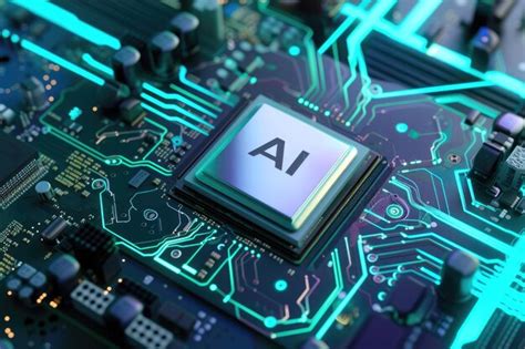 Ai Processor Technology Concept Premium Ai Generated Image