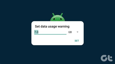 How To Check Data Usage On Android Guiding Tech