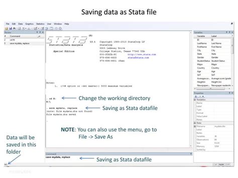 Stata Tutorial Pdf Operating Systems Computer Software And