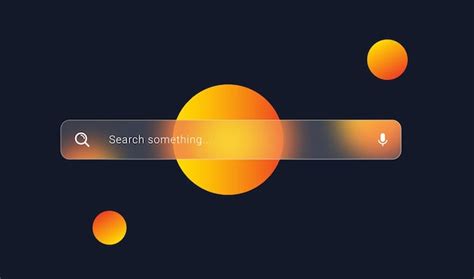 Premium Vector Internet Search Bar Search Engine For Ux Ui Mobile App Search Button Elements