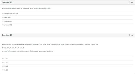 Solved Question 14 5 Pts The Tlb Access Time Is Trand The