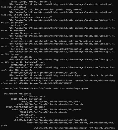Cant Install Packages In New Conda Environment Except Base Environment