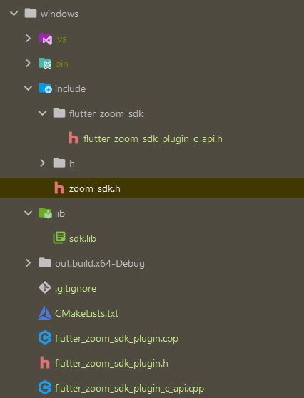 Cant Import Header File From Zoom Sdk In Flutter Windows Flutter Fixes
