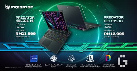 Acer Malaysia Unveils New Laptops The Predator Helios Helios And Aspire Gamerbraves