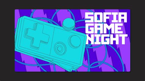 Sofia Game Night Visual Identity On Behance