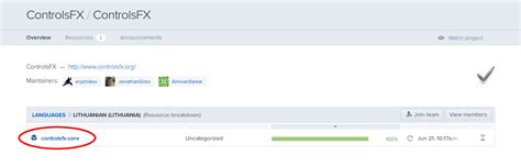 Controlsfx Transifex Controlsfx