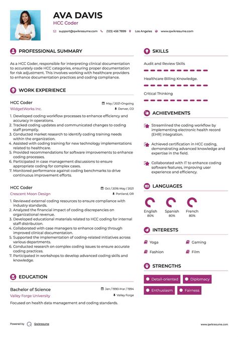 10 Hcc Coder Resume Samples And Templates For 2025
