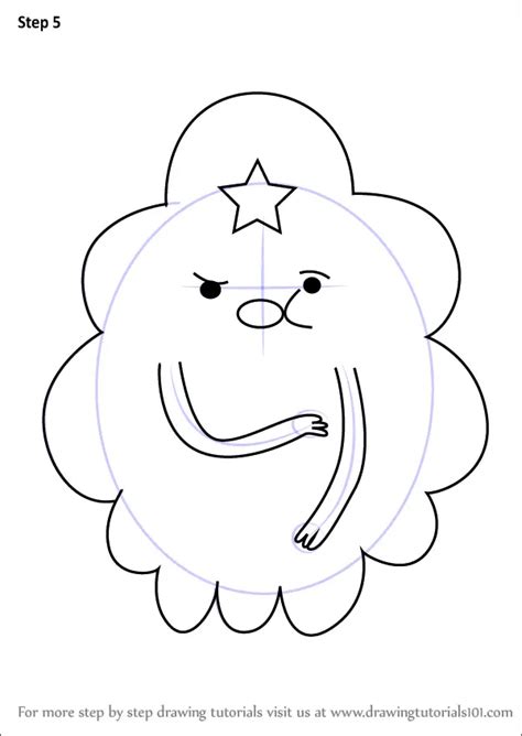 How To Draw Lumpy Space Princess From Adventure Time Adventure Time Step By Step