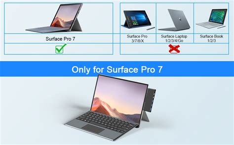 Amazon Com Surface Pro Hub Docking Station In Surface Pro Accessories With Usb C