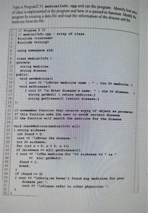 Solved Type In Program2 31 Nedi Caltnfo Opp And Run The Chegg