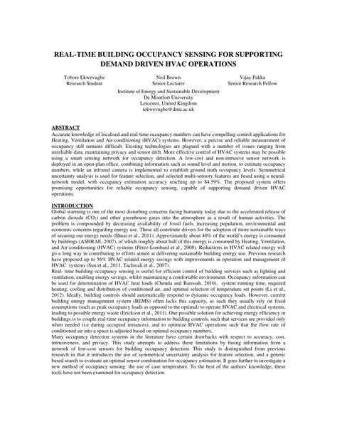 pdf real time building occupancy sensing for supporting demand driven