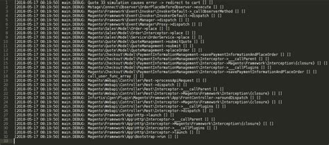 Magento 2 Log Backtrace Magento2 Blog