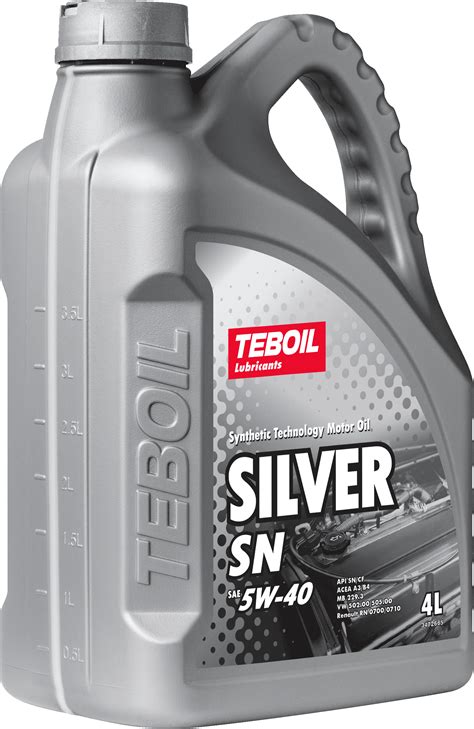 Teboil Silver SN 5W-40 - полусинтетическое моторное масло
