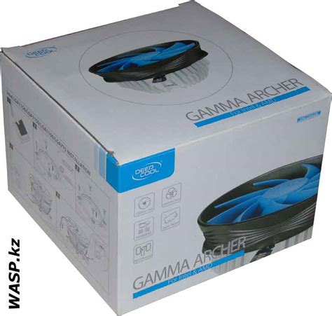 WASP.kz - Статьи: DeepCool Gamma Archer - мультисокетный процессорный кулер