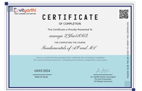 Ananya Gaur On Linkedin Finally Completed The Vityarthi Course Of