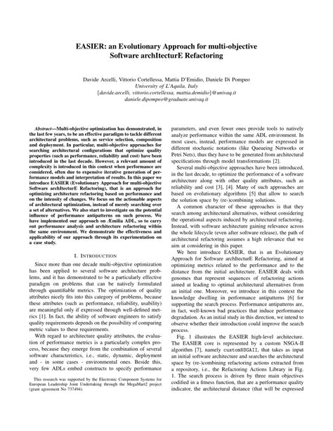 pdf easier an evolutionary approach for multi objective software