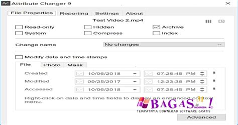 Attribute Changer 11 40 Portable Full Download BAGAS31