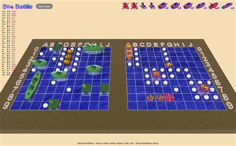 GitHub Alexaltrex Sea Battle D Version Of Sea Battle Game Build With React Three Js And Mobx
