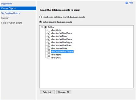 Sql Scaffolding Identity Framework Mvc Core Stack Overflow