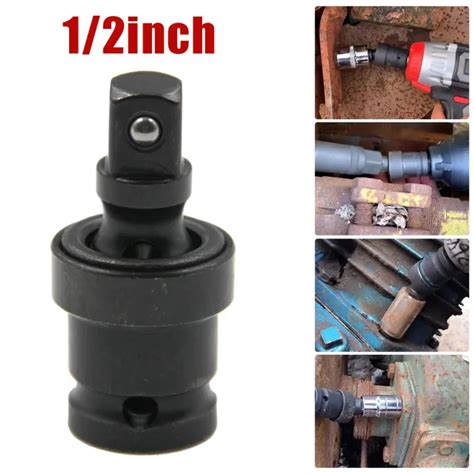 Tool Nest 1 Pc 1 2 Pneumatic Universal Joint 360 Degree Swivel Electric Wrench Socket Adapter