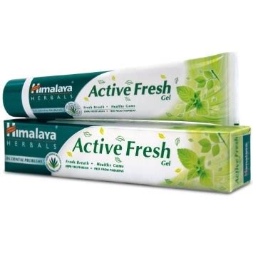 Освежающая индийская зубная паста-гель Himalaya Active Fresh из Индии ...