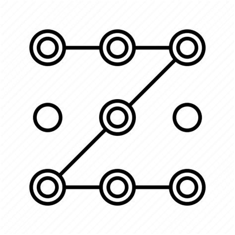 Lock Passcode Pattern Pin Security Icon