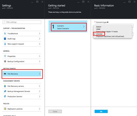 Preview Of Azure Site Recovery In The New Azure Portal Vniklas Cloud And Automation Blog