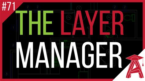The Layer Manager Autocad Student
