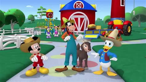 Mickey And Donald Have A Farm Coloring Page