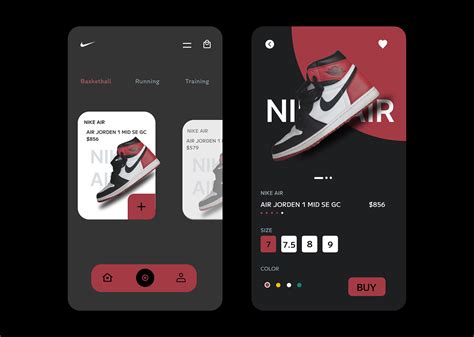 Shoes App Ui Design On Behance