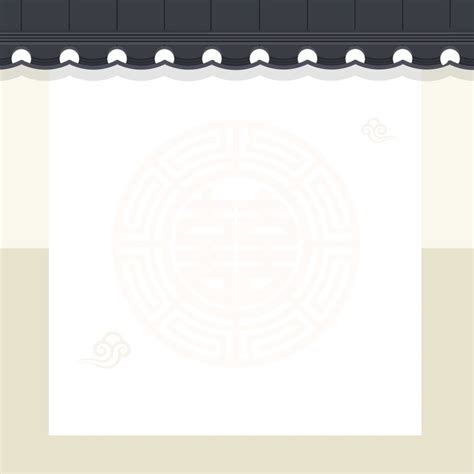 전통 배경 일러스트 기와 지붕 Ai 다운로드 어반브러시