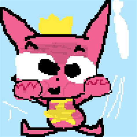 Pixilart Pinkfong By Madelyne Me