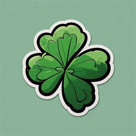 Premium Vector Shamrock Vector Background