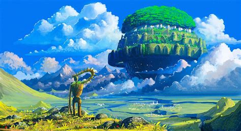 Небесный замок лапута - фото и картинки: 55 штук
