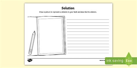 Editable Solution Reading Comprehension Activity Twinkl