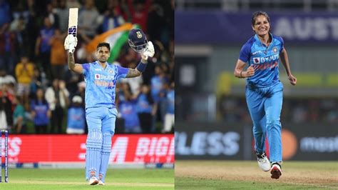 Icc Awards सूर्यकुमार यादव बने टी20 क्रिकेटर ऑफ द ईयर रेणुका बनीं