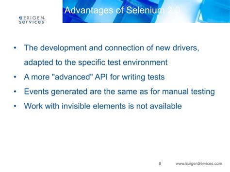 Introduction To Selenium Web Driver Pptx