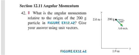 Solved Section Angular MomentumII What Is The Angular Chegg