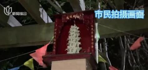 “晚上经过瘆得慌！”上海一小区居民在散步时一抬头竟看到澎湃号·媒体澎湃新闻 The Paper