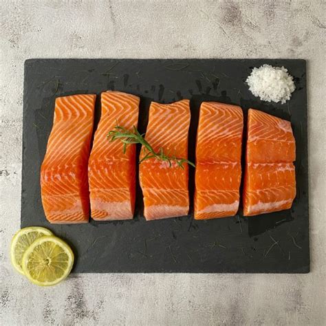 Norwegian Salmon Fillet Fresh Frozen 200g 1 Fillet Makanmate