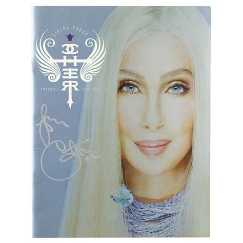 Cher Signed Tour Book For Sale At Auction On 12th October Bidsquare