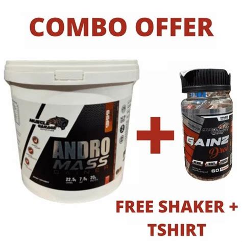 Muscle Garage Dna Andro Mass Set Packaging Type Bucket And Bottle