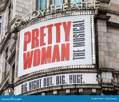 Pretty Woman The Musical At The Savoy Theatre London Editorial