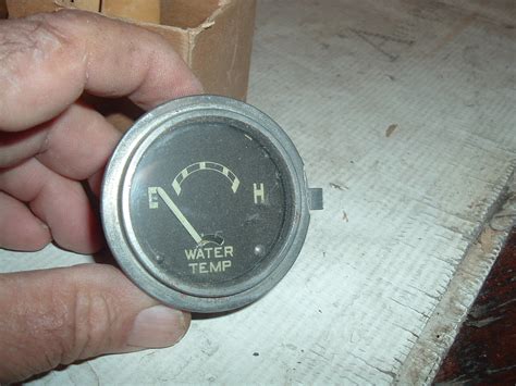 1955 56 57 58 59 Gmc Truck Temperature Gauge Dash Unit Nos Gm