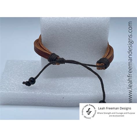 Cozy Multi Wrap Heart Bracelet Leah Freeman Designs