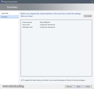 Step By Step Hyper V Storage Live Migration