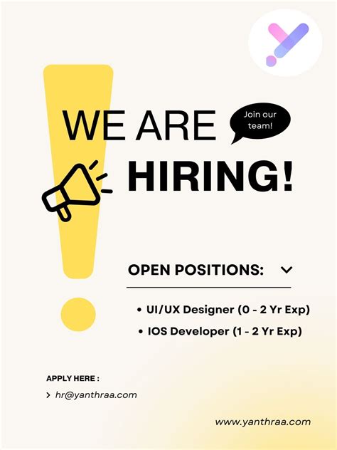 Yanthraa Information Systems On Linkedin Hiring Hiringdevelopers