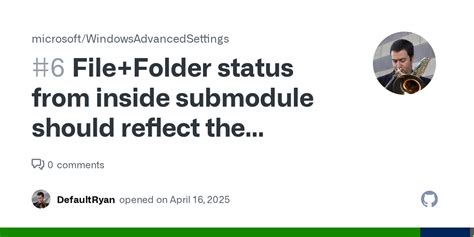 Filefolder Status From Inside Submodule Should Reflect The Submodule